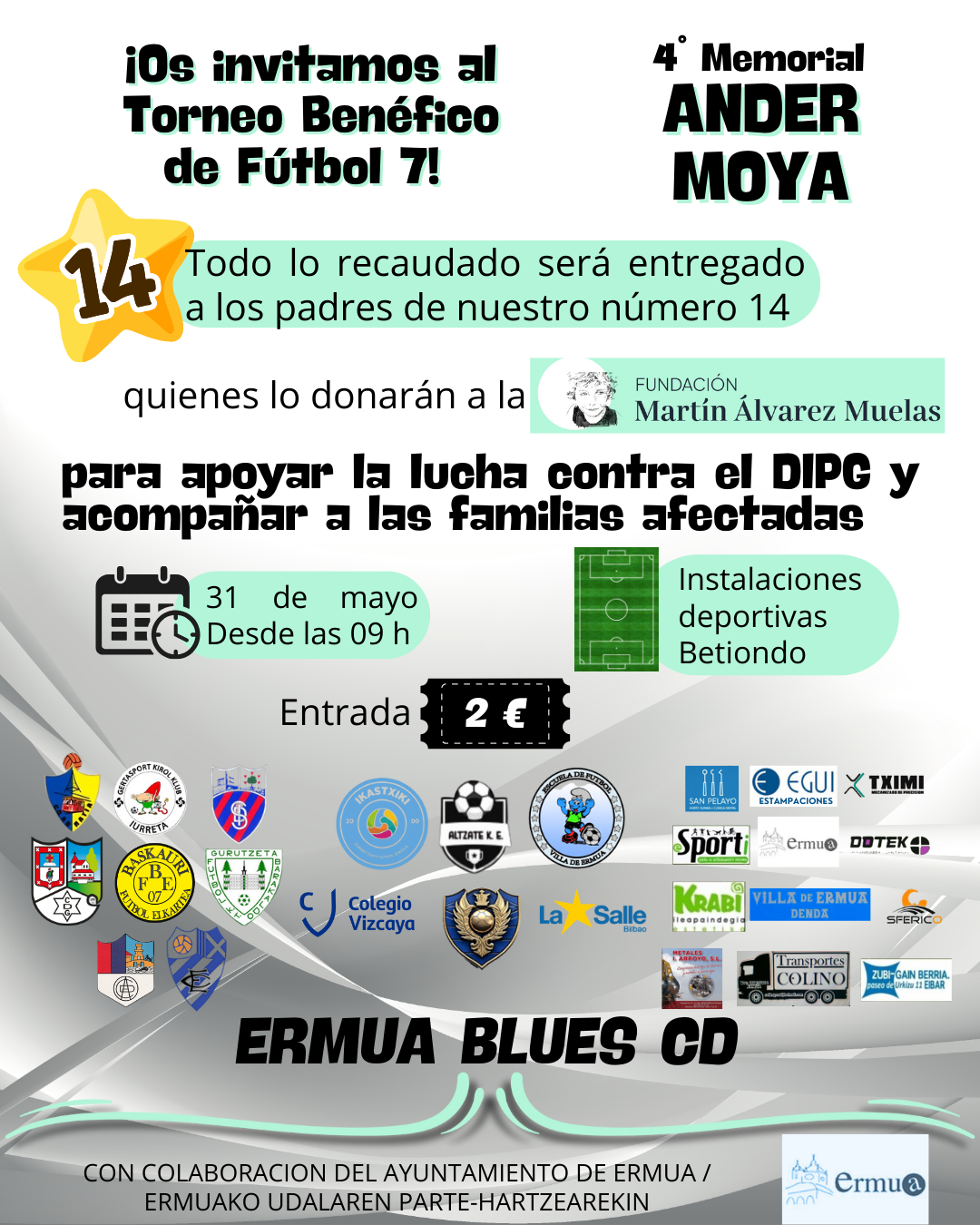 El 4º Memorial Ander Moya: fútbol, emoción y solidaridad en Ermua ...